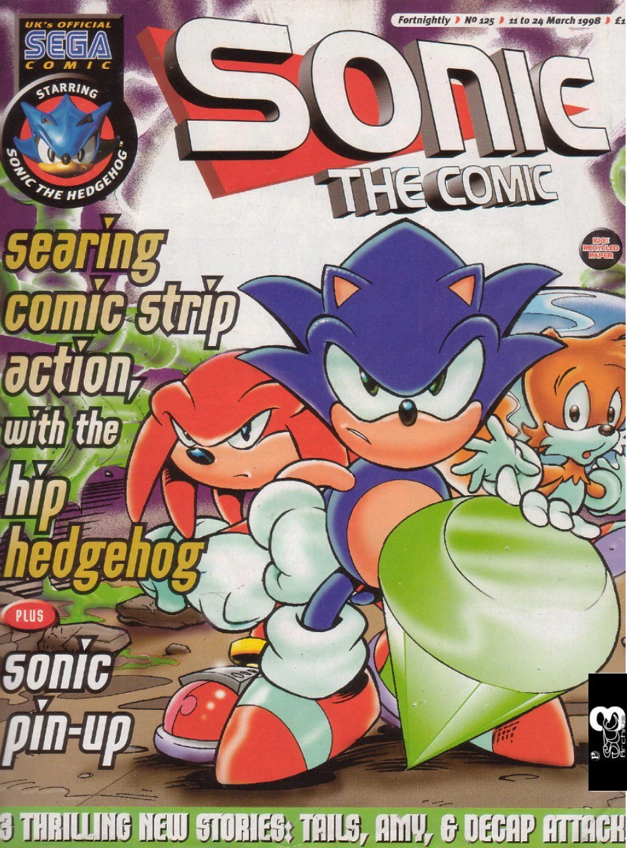 Issue 125 | Sonic the Comic Wiki | Fandom