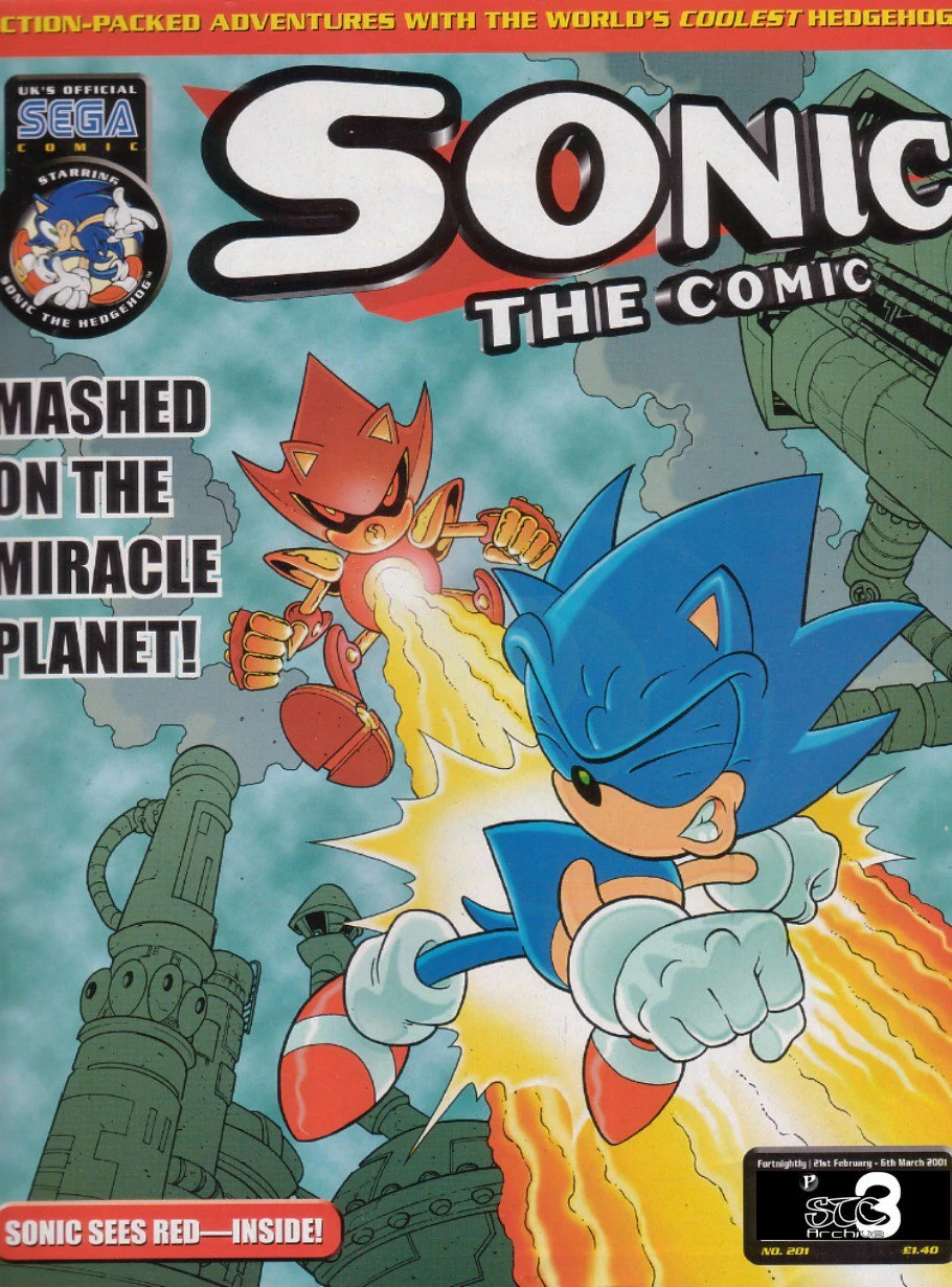 Issue 201 | Sonic the Comic Wiki | Fandom