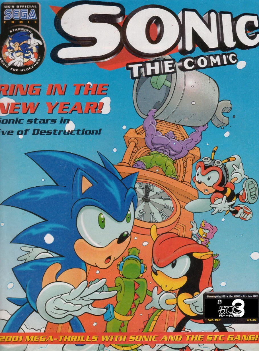 Issue 197 | Sonic the Comic Wiki | Fandom