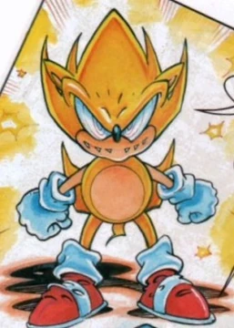 super sonic cartoon