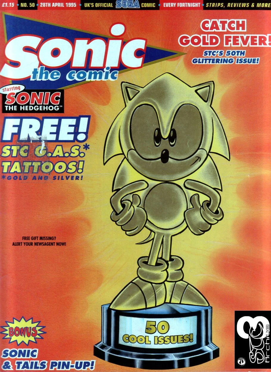 Issue 50 | Sonic the Comic Wiki | Fandom