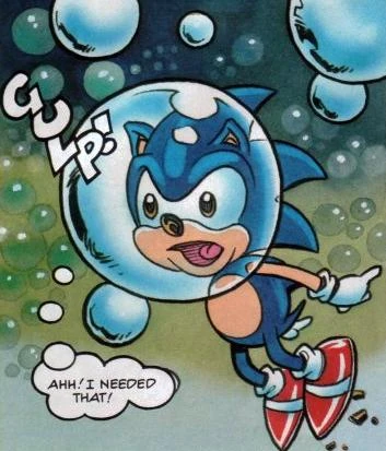 Air bubble | Sonic the Comic Wiki | Fandom