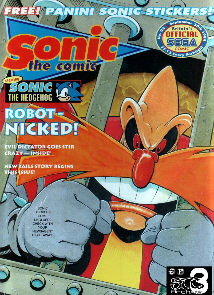 Issue 35 | Sonic the Comic Wiki | Fandom