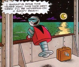 Megadroid on the Move | Sonic the Comic Wiki | Fandom