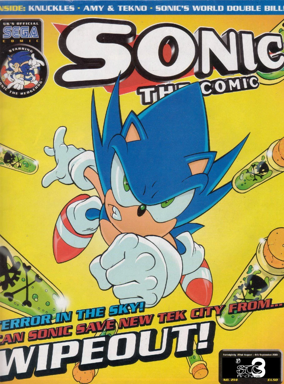 Issue 214 | Sonic the Comic Wiki | Fandom