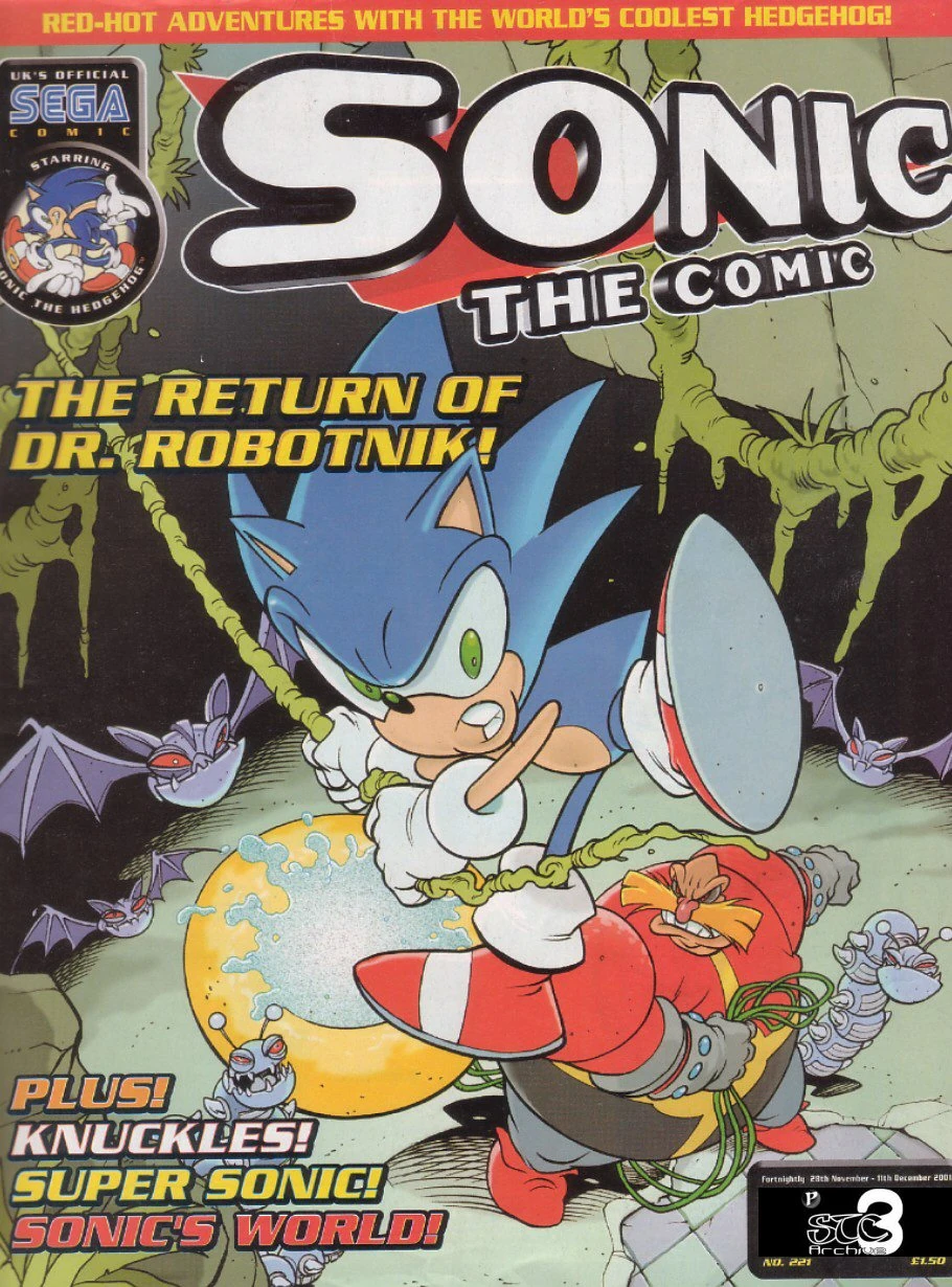 Issue 221 | Sonic the Comic Wiki | Fandom