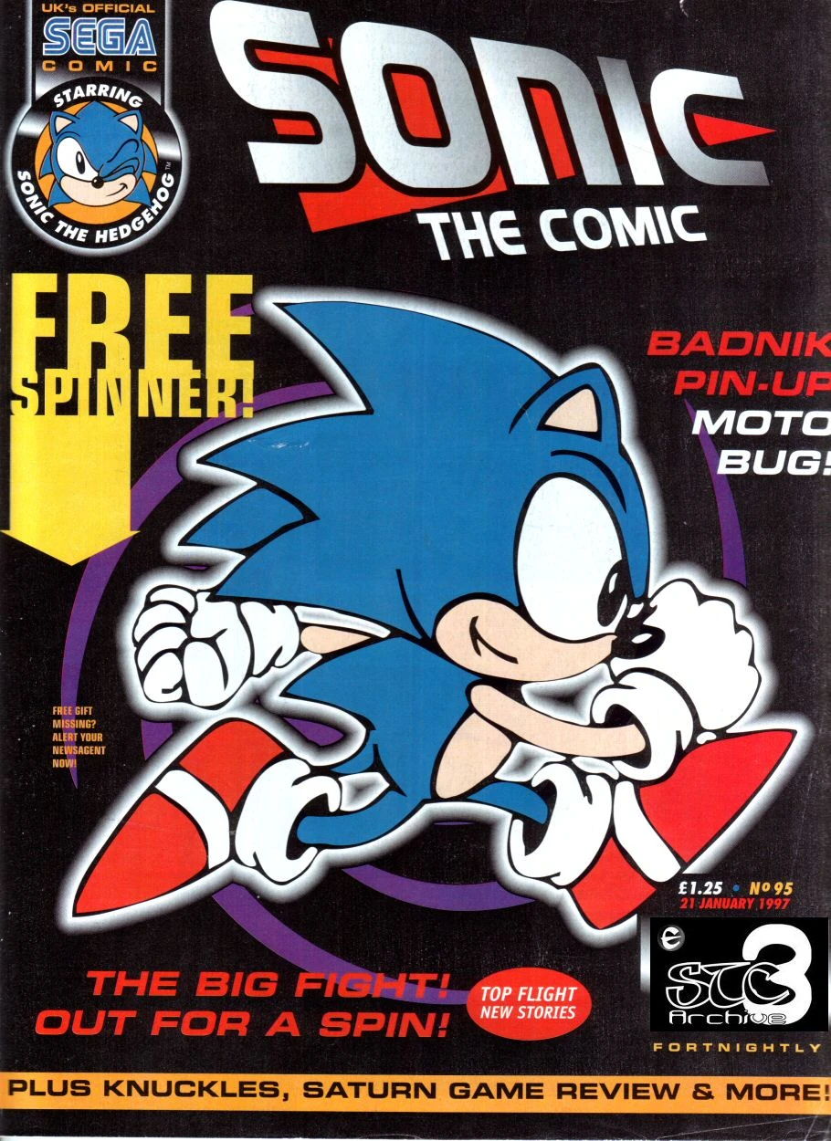 Issue 95 | Sonic the Comic Wiki | Fandom