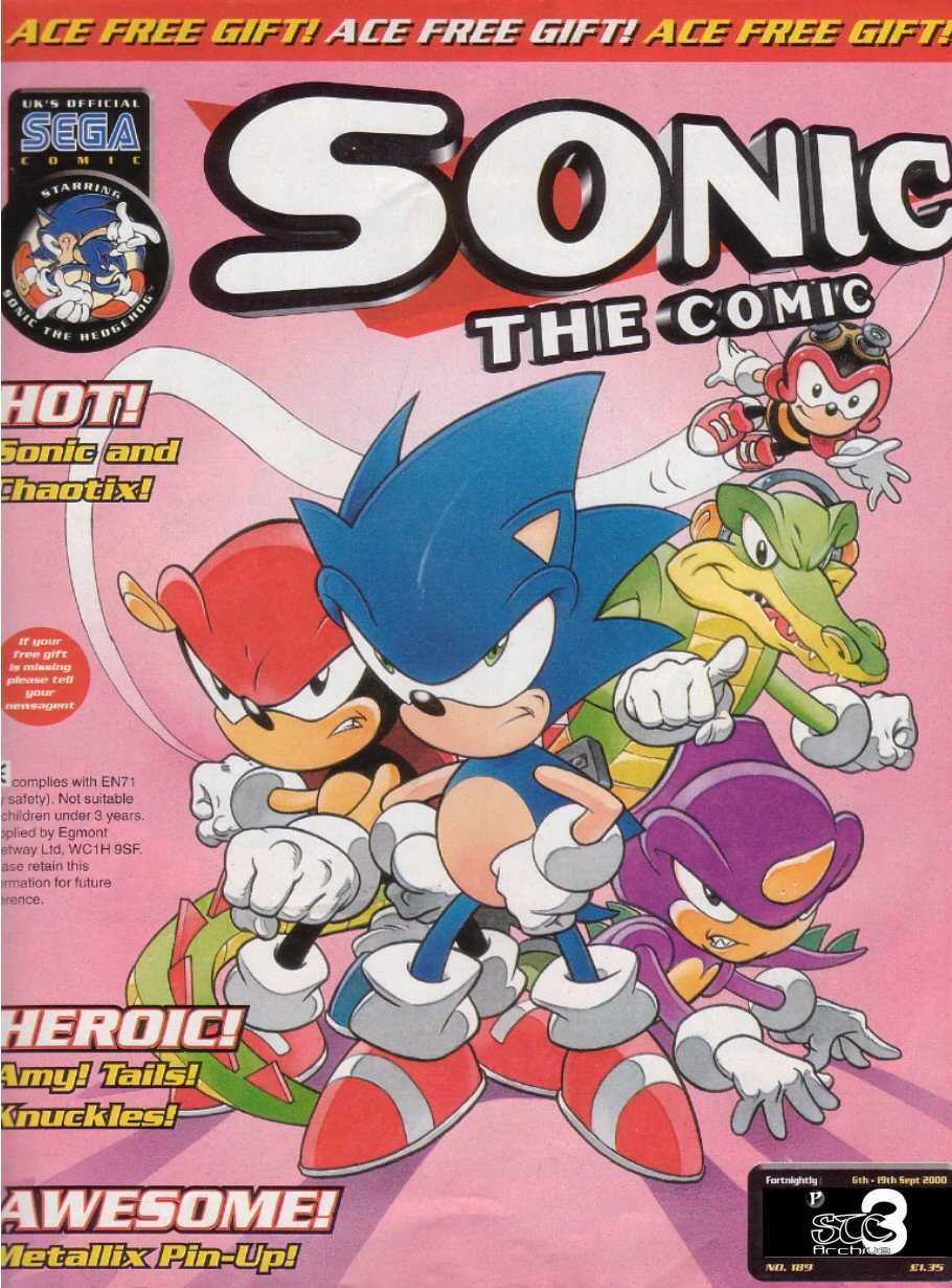 Issue 189 | Sonic the Comic Wiki | Fandom