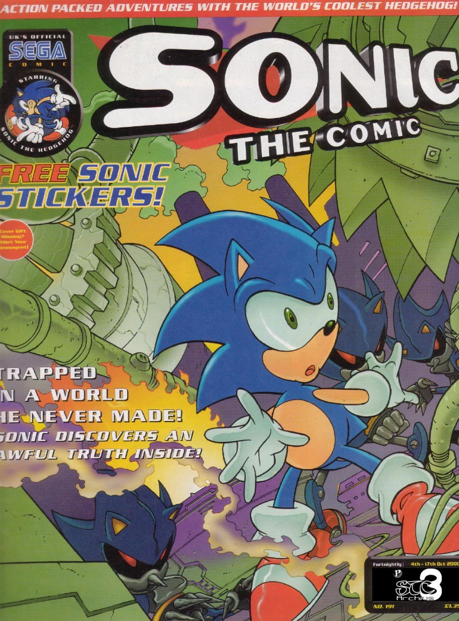 Issue 191 | Sonic the Comic Wiki | Fandom