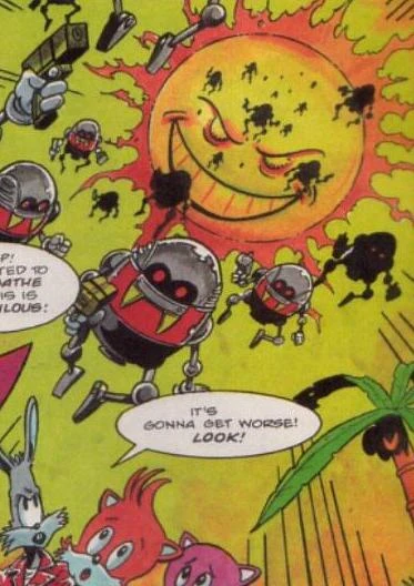 Holiday Hot Spot | Sonic the Comic Wiki | Fandom