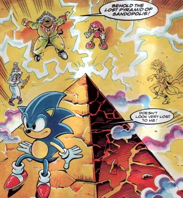 Mystery of the Sandopolis Zone | Sonic the Comic Wiki | Fandom