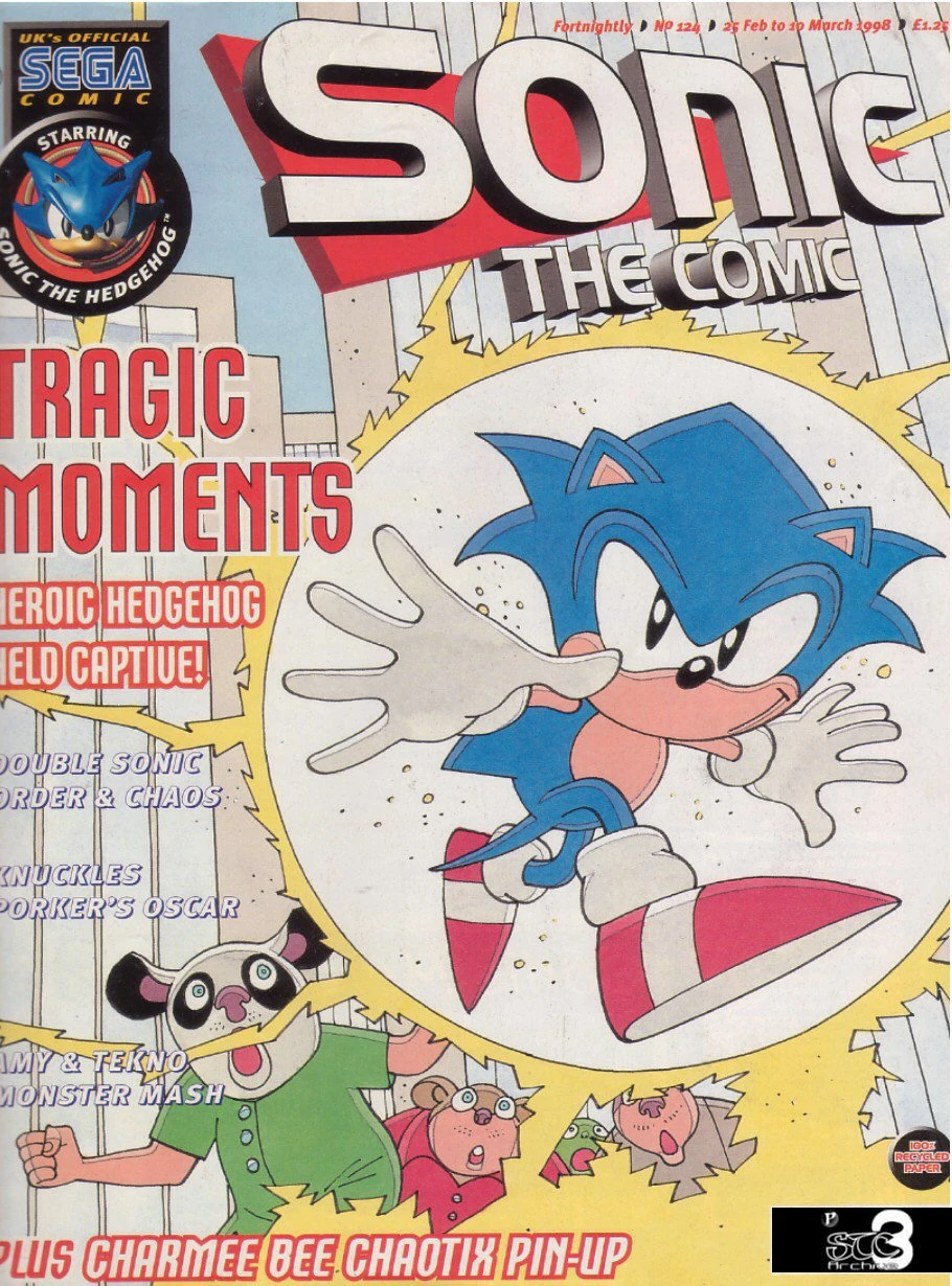 Issue 124 | Sonic the Comic Wiki | Fandom