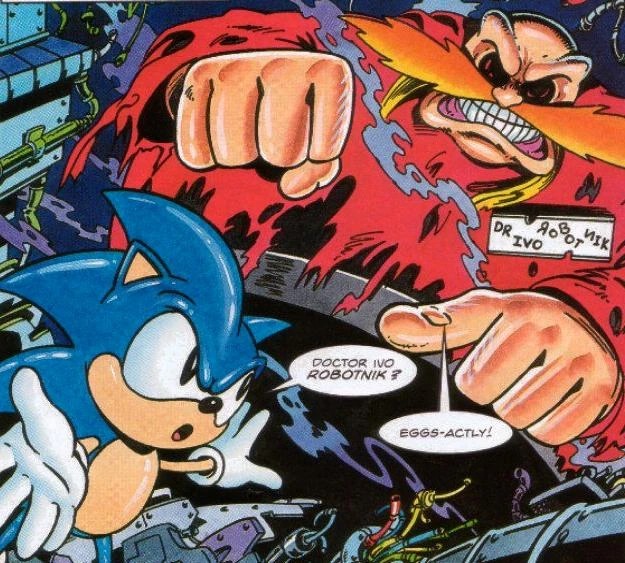 Kintobor spelled backwards is... | Sonic the Comic Wiki | Fandom