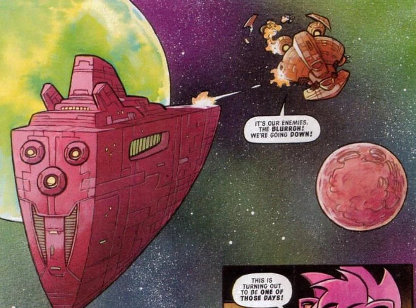 Spaced Out | Sonic the Comic Wiki | Fandom