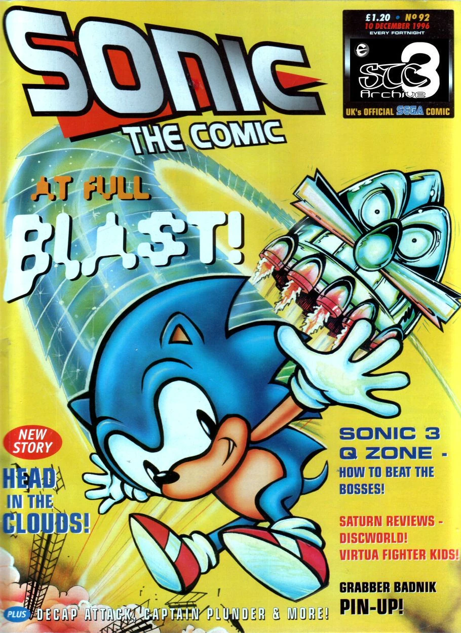 Issue 92 | Sonic the Comic Wiki | Fandom