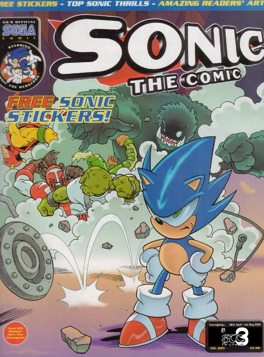 Issue 205 | Sonic the Comic Wiki | Fandom