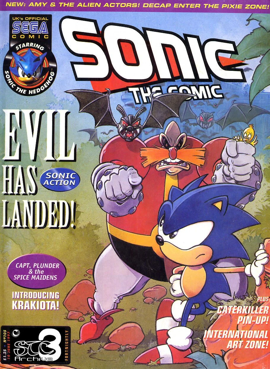 Issue 105 | Sonic the Comic Wiki | Fandom