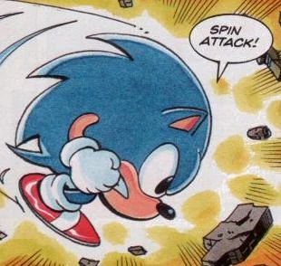 Spin Attack | Sonic the Comic Wiki | Fandom