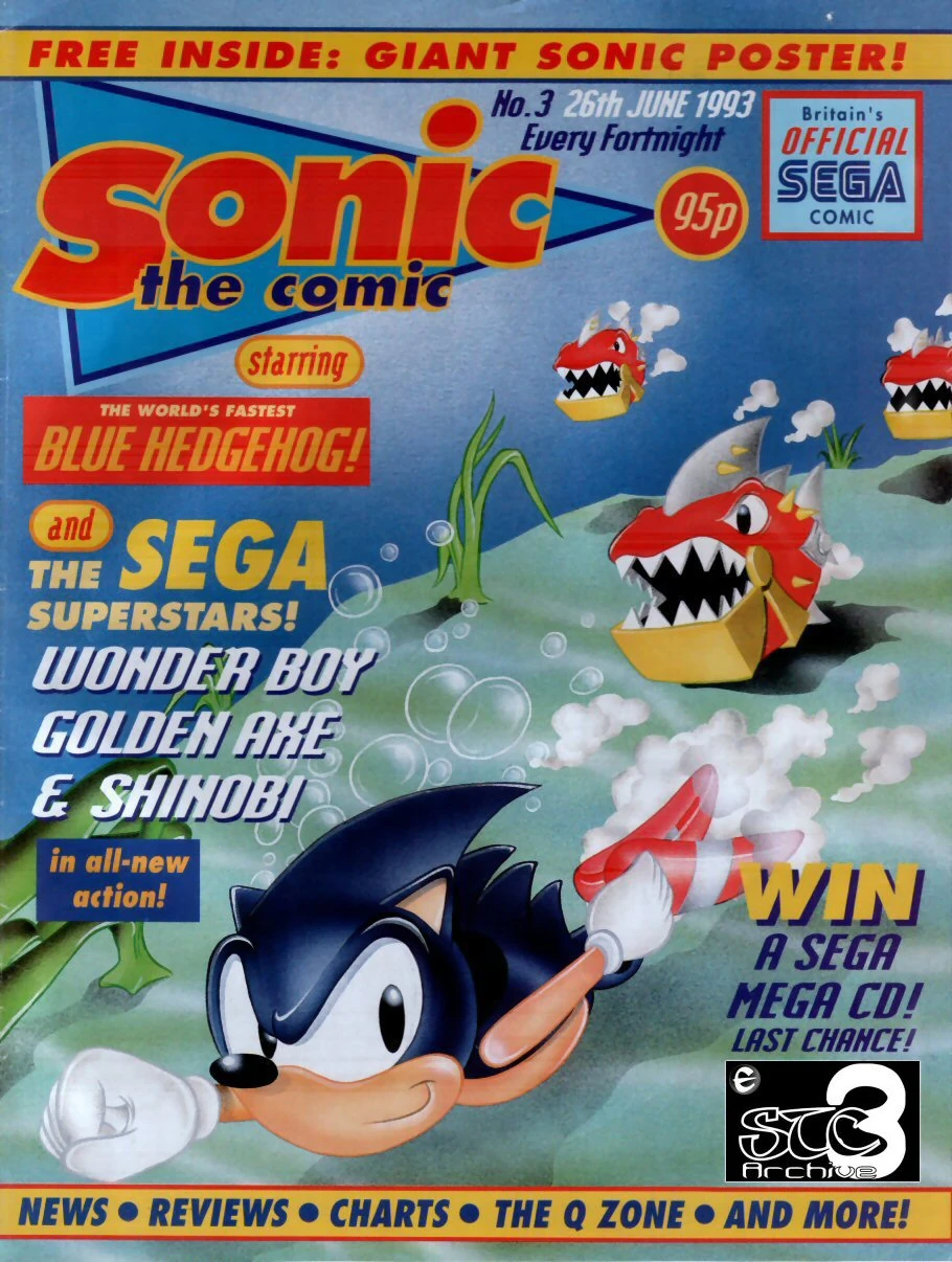 Issue 3 | Sonic the Comic Wiki | Fandom