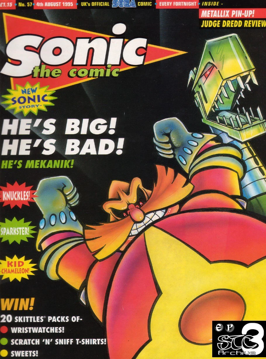 Issue 57 | Sonic the Comic Wiki | Fandom