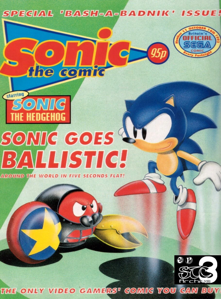 Issue 11 | Sonic the Comic Wiki | Fandom