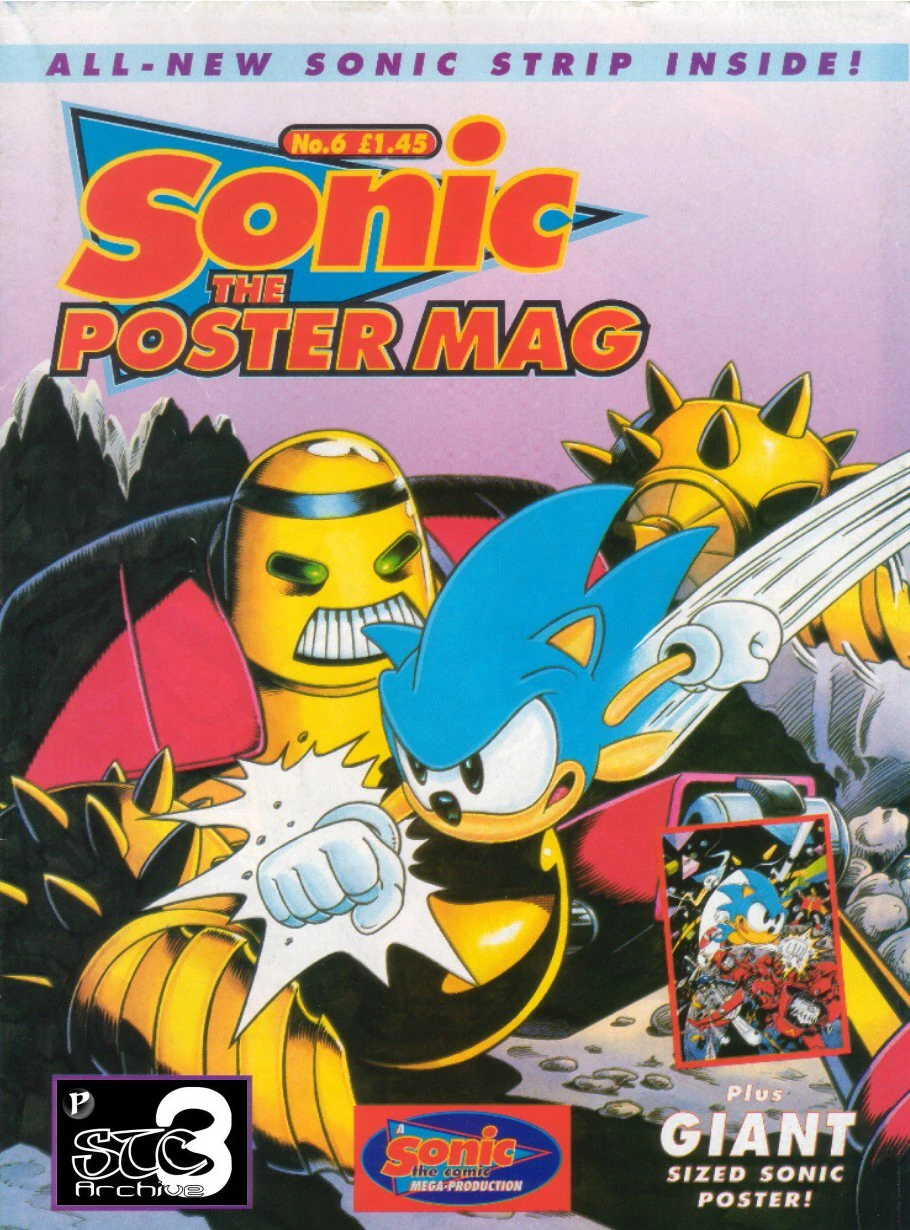 Sonic the Poster Mag 6 | Sonic the Comic Wiki | Fandom