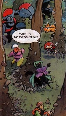 Roots (Knuckles story) | Sonic the Comic Wiki | Fandom