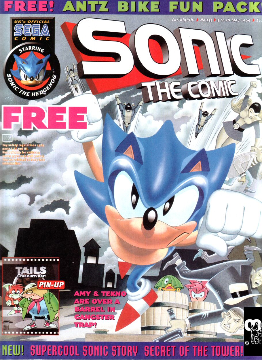 Issue 155 | Sonic the Comic Wiki | Fandom