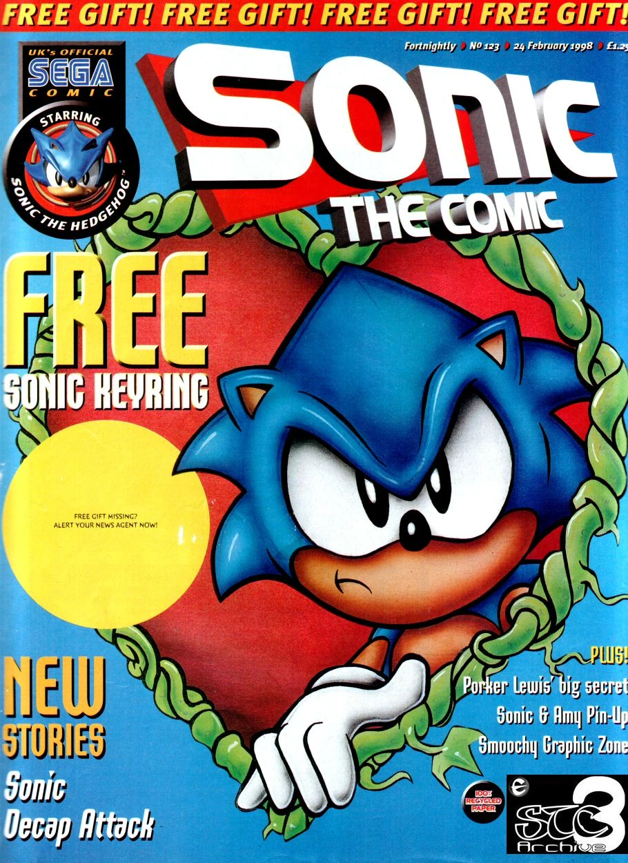 Issue 123 | Sonic the Comic Wiki | Fandom