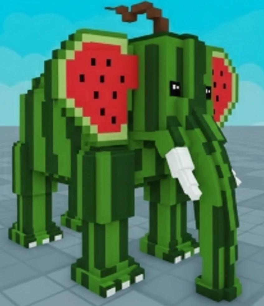 Watermelon Elephant | Steal A Brainrot Fanon Wiki | Fandom