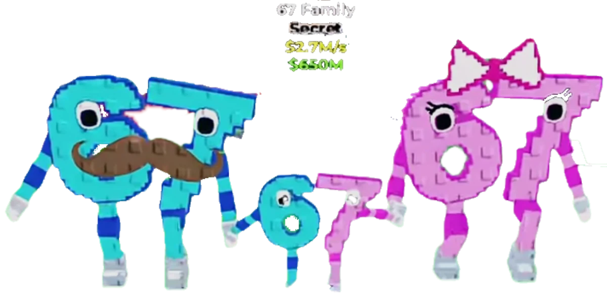 67 Family | Steal A Brainrot Fanon Wiki | Fandom