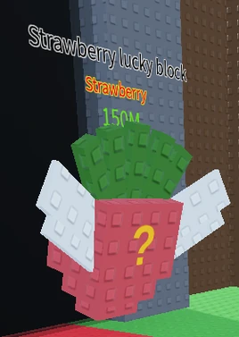 Strawberry Lucky Block | Steal A Brainrot Fanon Wiki | Fandom