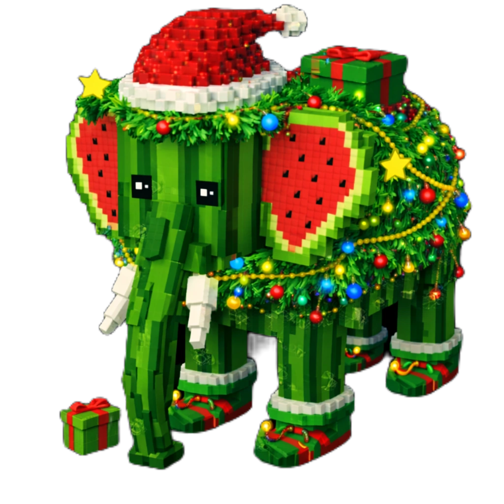 Festive Melon Elephant | Steal A Brainrot Fanon Wiki | Fandom