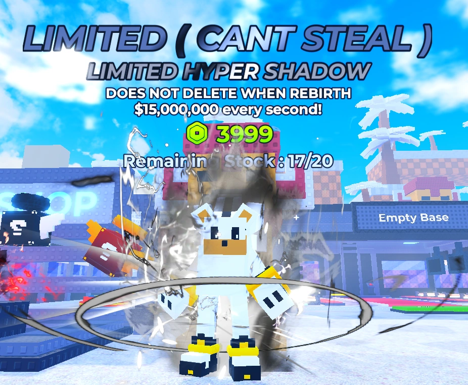 Limited hyper shadow | Steal a Hedgehog1 Wiki | Fandom