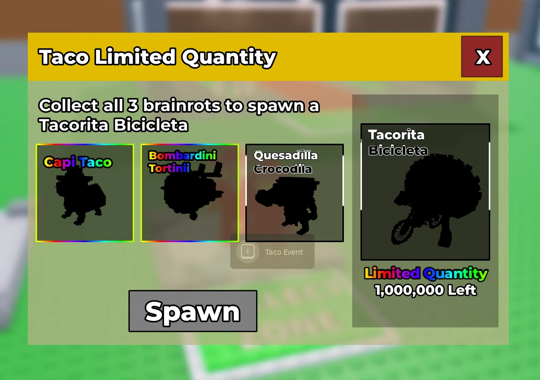 Taco Event | Steal a Brainrot Wiki | Fandom