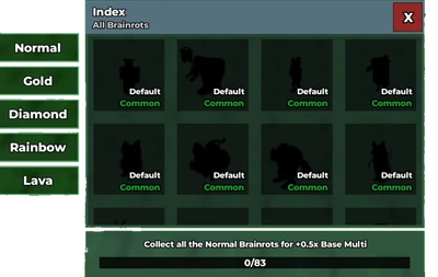 Index | Steal a Brainrot Wiki | Fandom