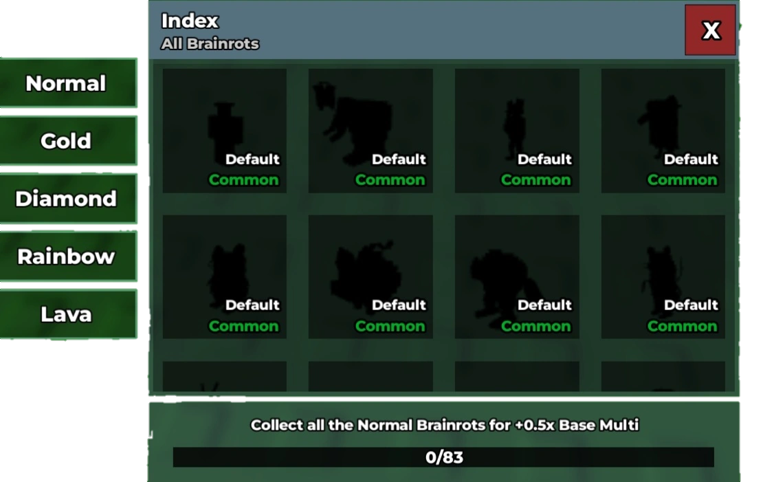Index | Steal a Brainrot Wiki | Fandom
