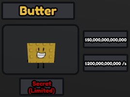 Butter | Steal An Object Show Wiki | Fandom