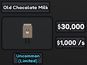 Old Chocolate Milk | Steal An Object Show Wiki | Fandom