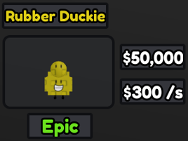 Rubber Duckie | Steal An Object Show Wiki | Fandom
