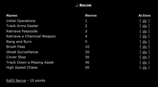 Recon | Stealth Ops Wiki | Fandom