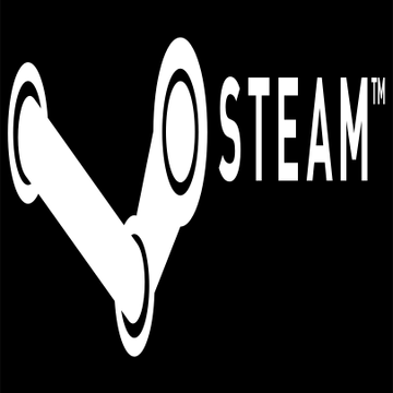 Steam Logo White