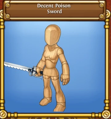 Decent Poison Sword | Steam Bandits Wiki | Fandom
