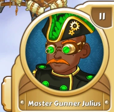 Master Gunner Julius | Steam Bandits Wiki | Fandom