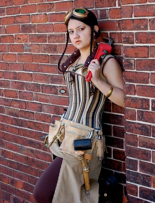 Steampunk Mechanic Cosplay
