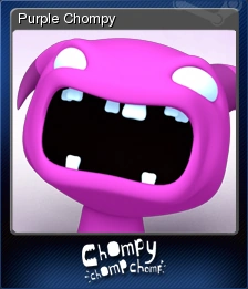 Chompy Chomp Chomp - Purple Chompy | Steam Trading Cards Wiki | Fandom