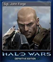 Halo Wars: Definitive Edition - Sgt. John Forge | Steam Trading Cards ...