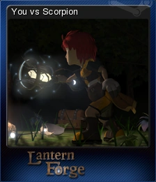 Lantern Forge - You vs Scorpion | Steam Trading Cards Wiki | Fandom