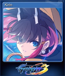 Azure Striker Gunvolt 3 - Kirin | Steam Trading Cards Wiki | Fandom