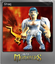 Combat Monsters - Shaq | Steam Trading Cards Wiki | Fandom